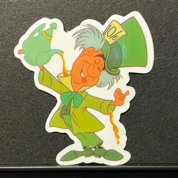 Design | Mad Hatter Alice In Wonderland Sticker | Poshmark